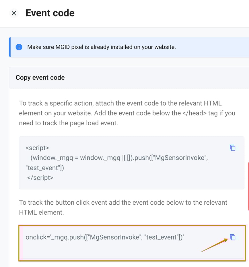 Adform Tracker Integration in MGID Ads